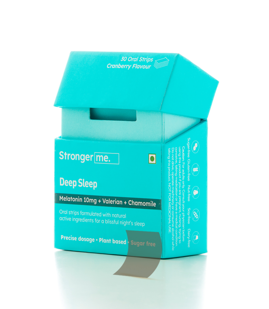 Buy Deep Sleep Oral Melting Strips for Better Sleep | Stronger Me