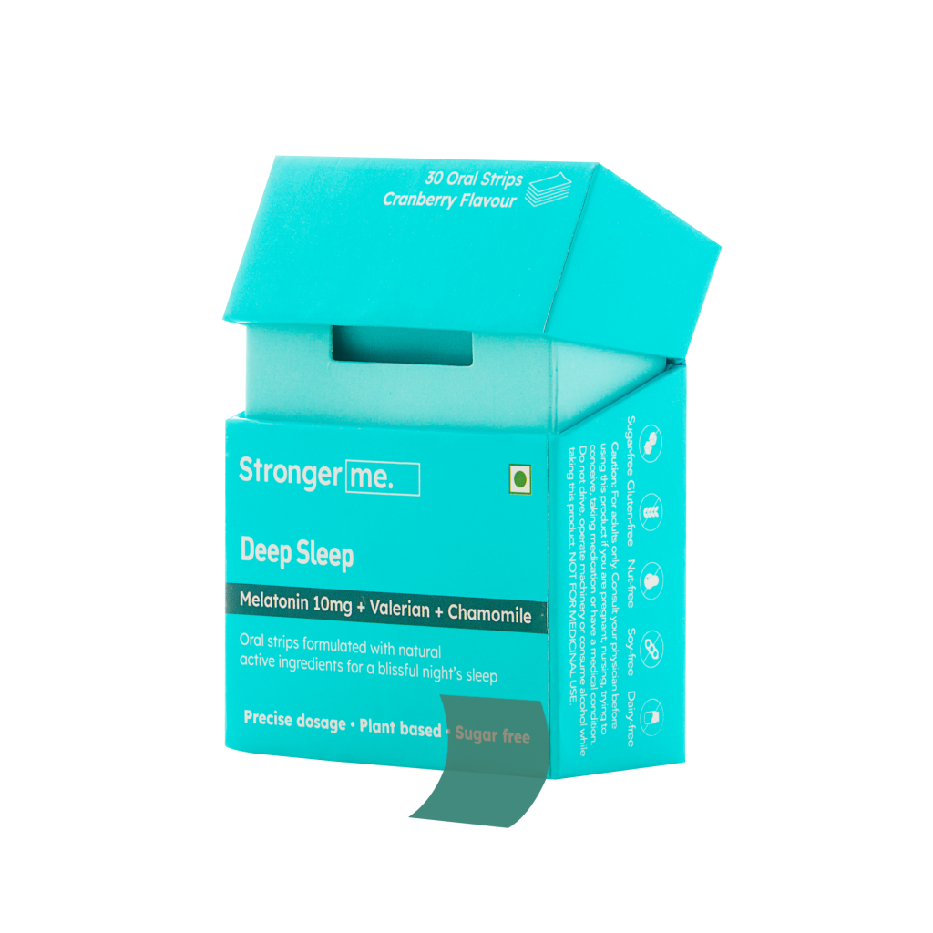 Buy Deep Sleep Oral Melting Strips for Better Sleep | Stronger Me